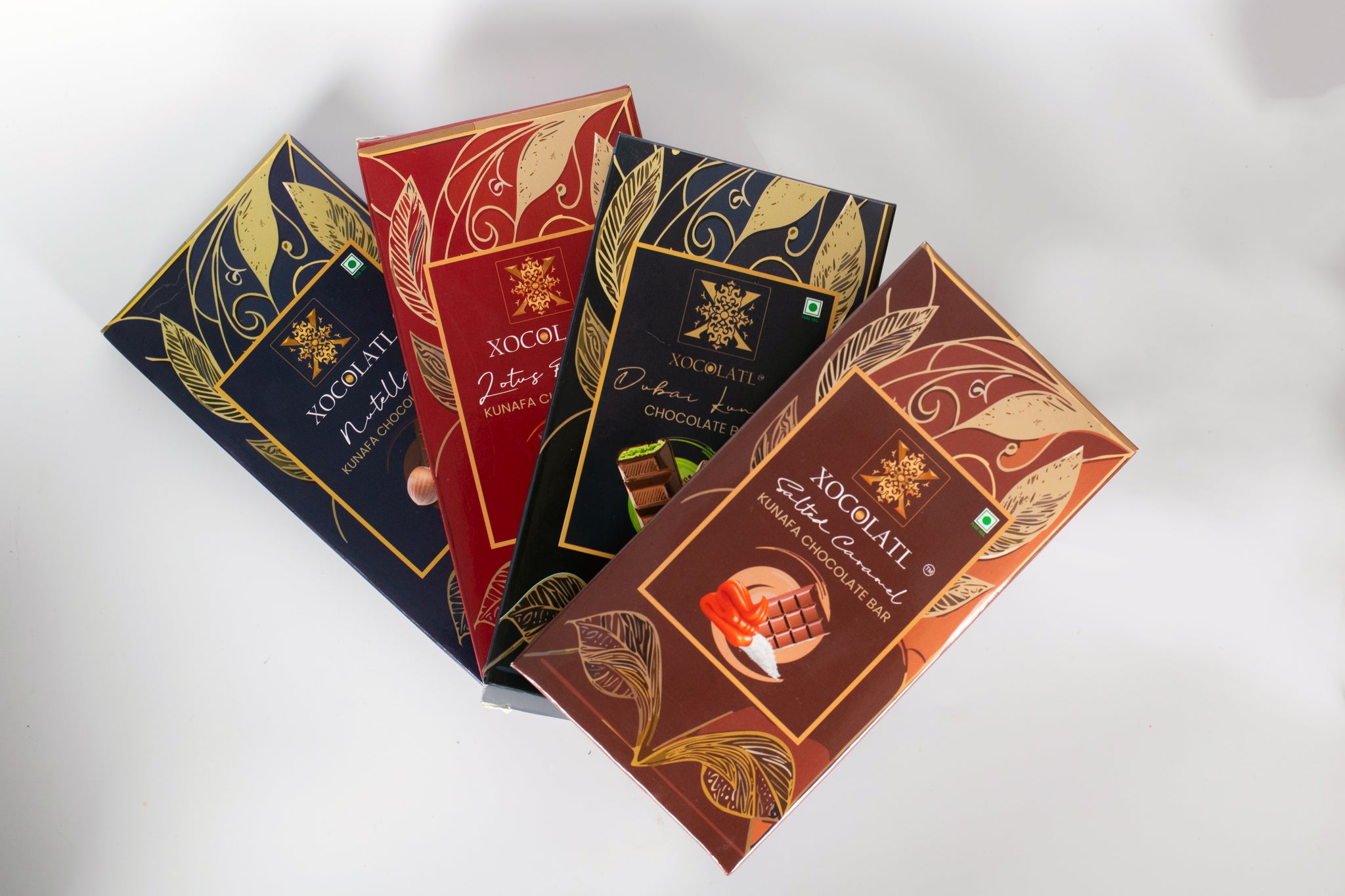 The Viral Kunafa Pack (Pack of 4 Flavours) – The Xocolatl
